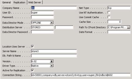 Offline Replication
