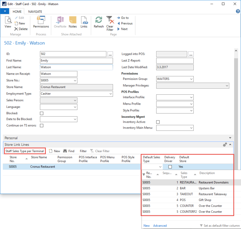 How Hospitality Types Appear in the Startup POS