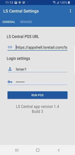 Using LS Central AppShell